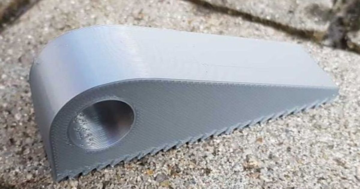 Door wedge for outdoor usage by HD_Creator | Download free STL model ...