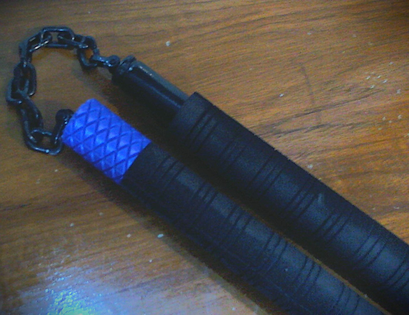 3D Printable NunChucks/NunChaku Grip for Foam NunChucks! by scattercat ...