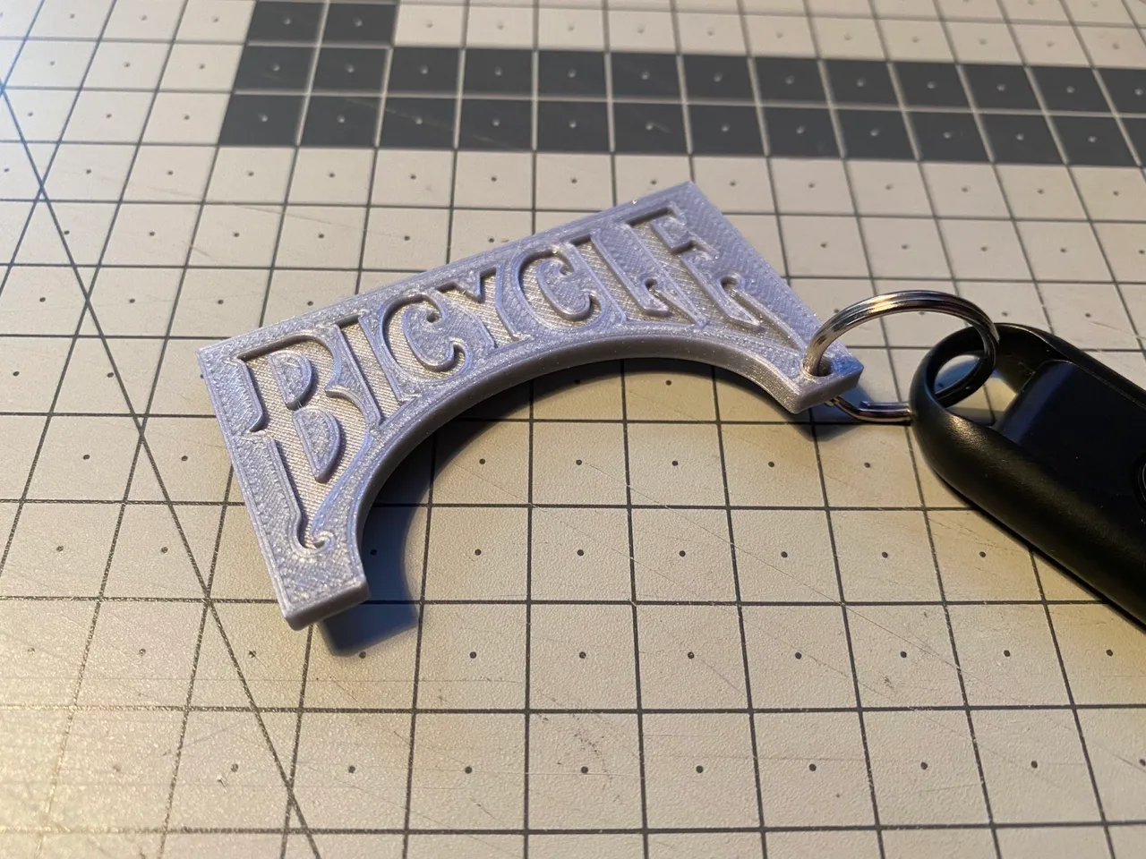 Keychain "Bicycle" by Paterne | Download free STL model | Printables.com