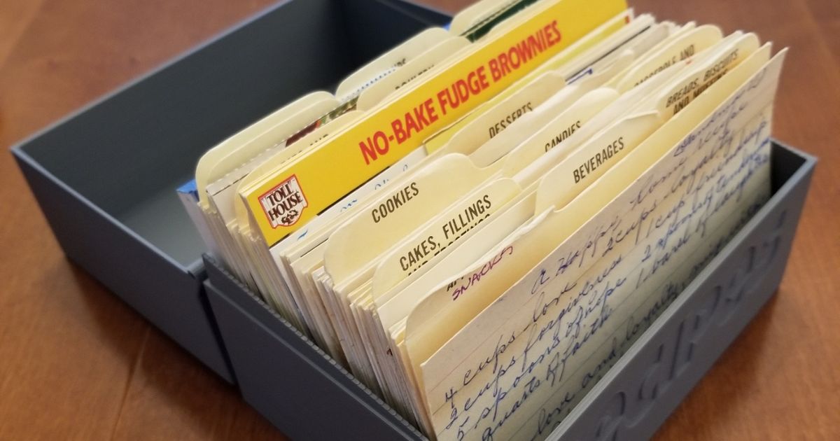 Hinged (Recipe) Box por Jon | Descargar modelo STL gratuito ...