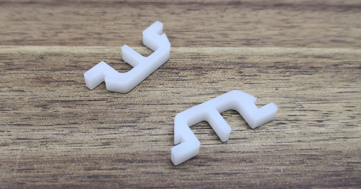 Clip for LISTA cabinets by AMT | Download free STL model | Printables.com