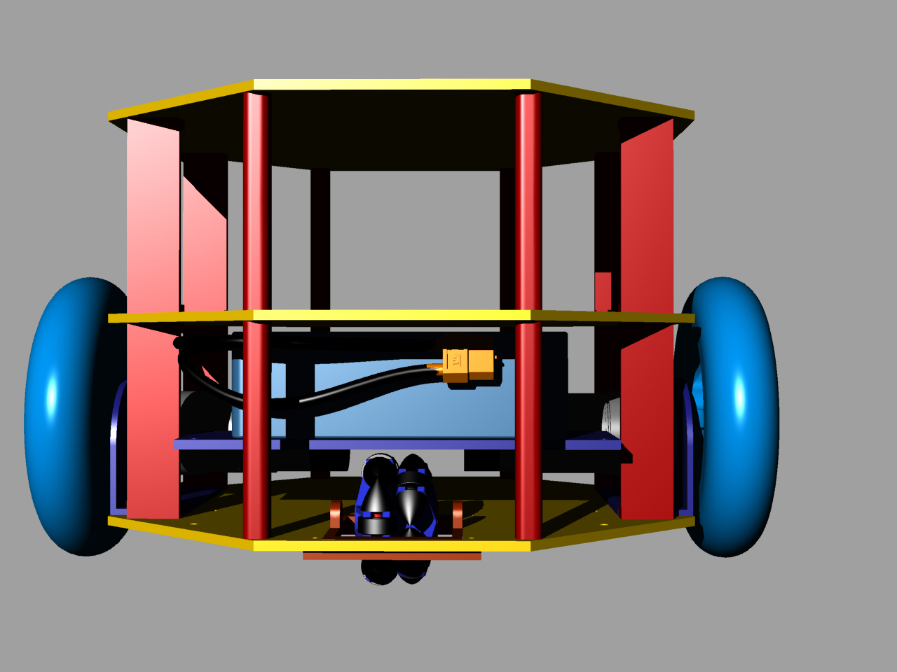 Robot chassis by xwing | Download free STL model | Printables.com