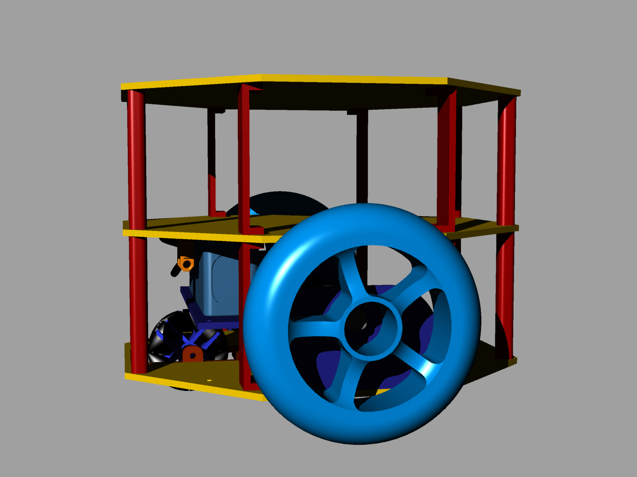 Robot chassis by xwing | Download free STL model | Printables.com