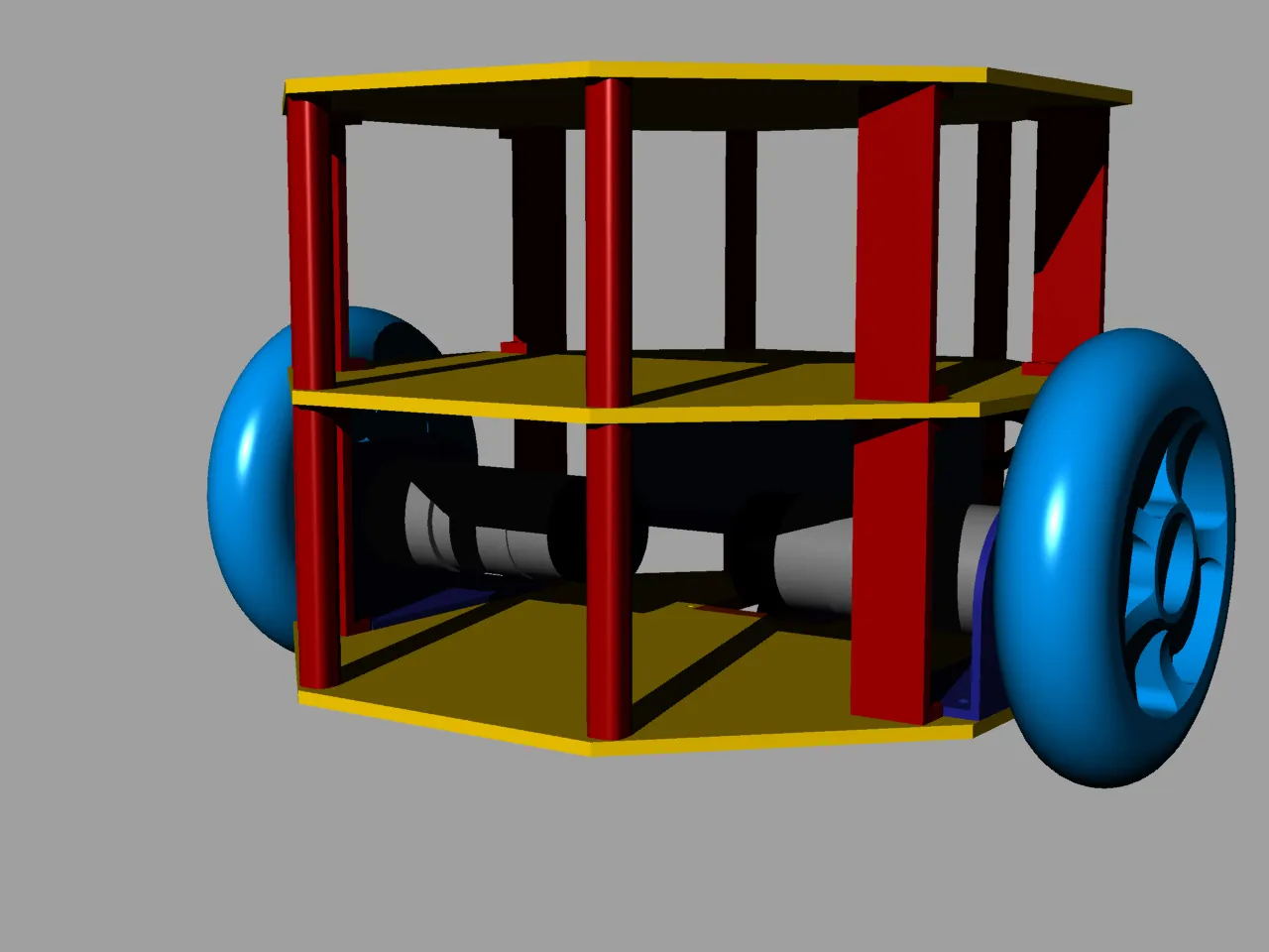 Robot chassis by xwing | Download free STL model | Printables.com