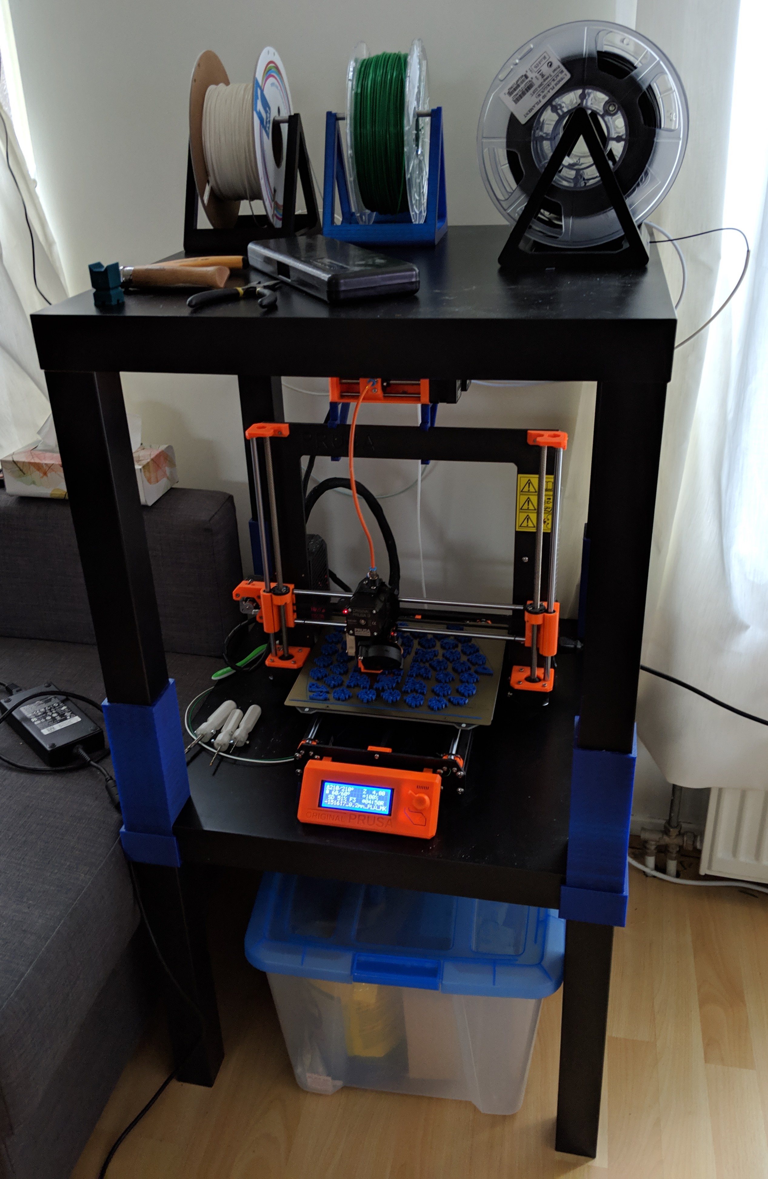 LACK stand for MK3 with MMU2 by peridot | Download free STL model ...