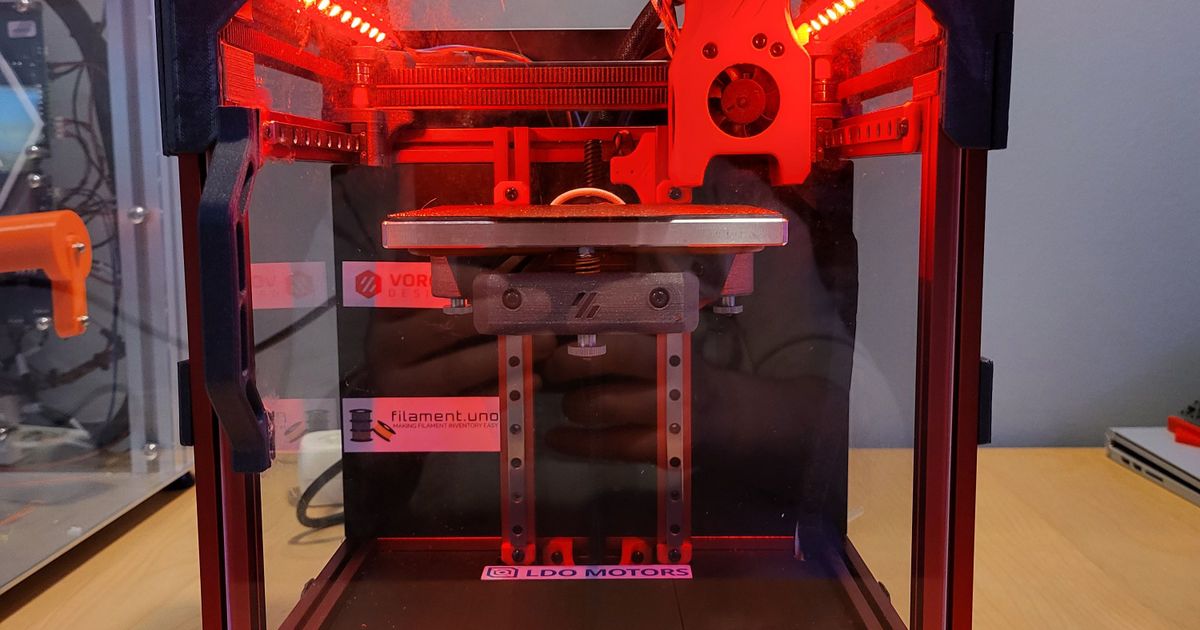 Neopixel holder (Modified from nikolasbabetas) for Voron V0.1 by Paul ...