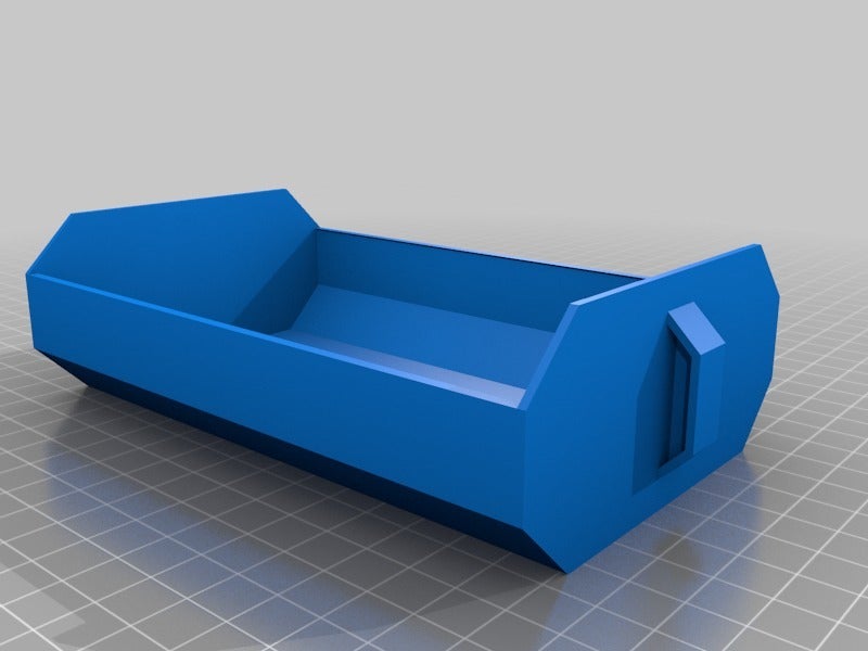 Octagonal modular small parts organizer by peridot | Download free STL ...