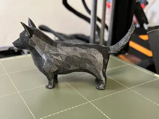 Corgi Low Poly version by Rick Peters | Download free STL model ...