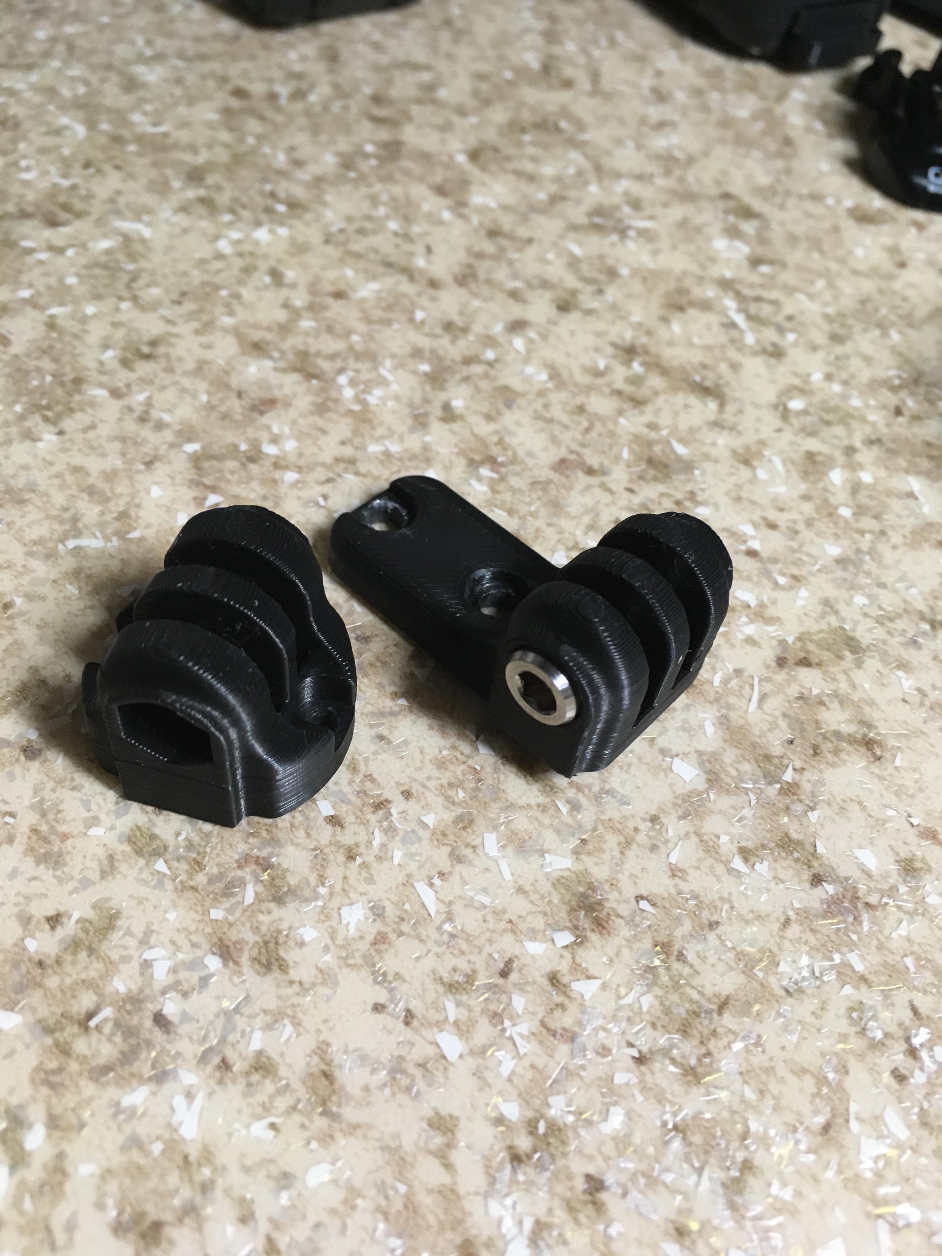 Garmin GoPro camera mount dzino by Džino | Download free STL model ...