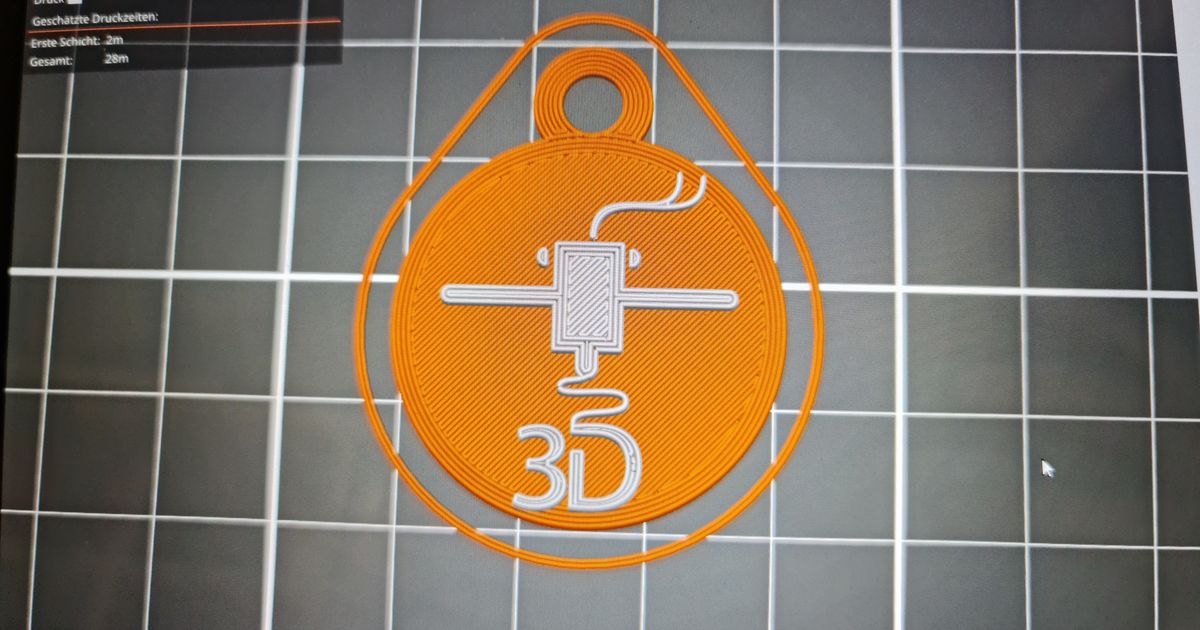 3D-Logo (key chain) by AYTECH | Download free STL model | Printables.com