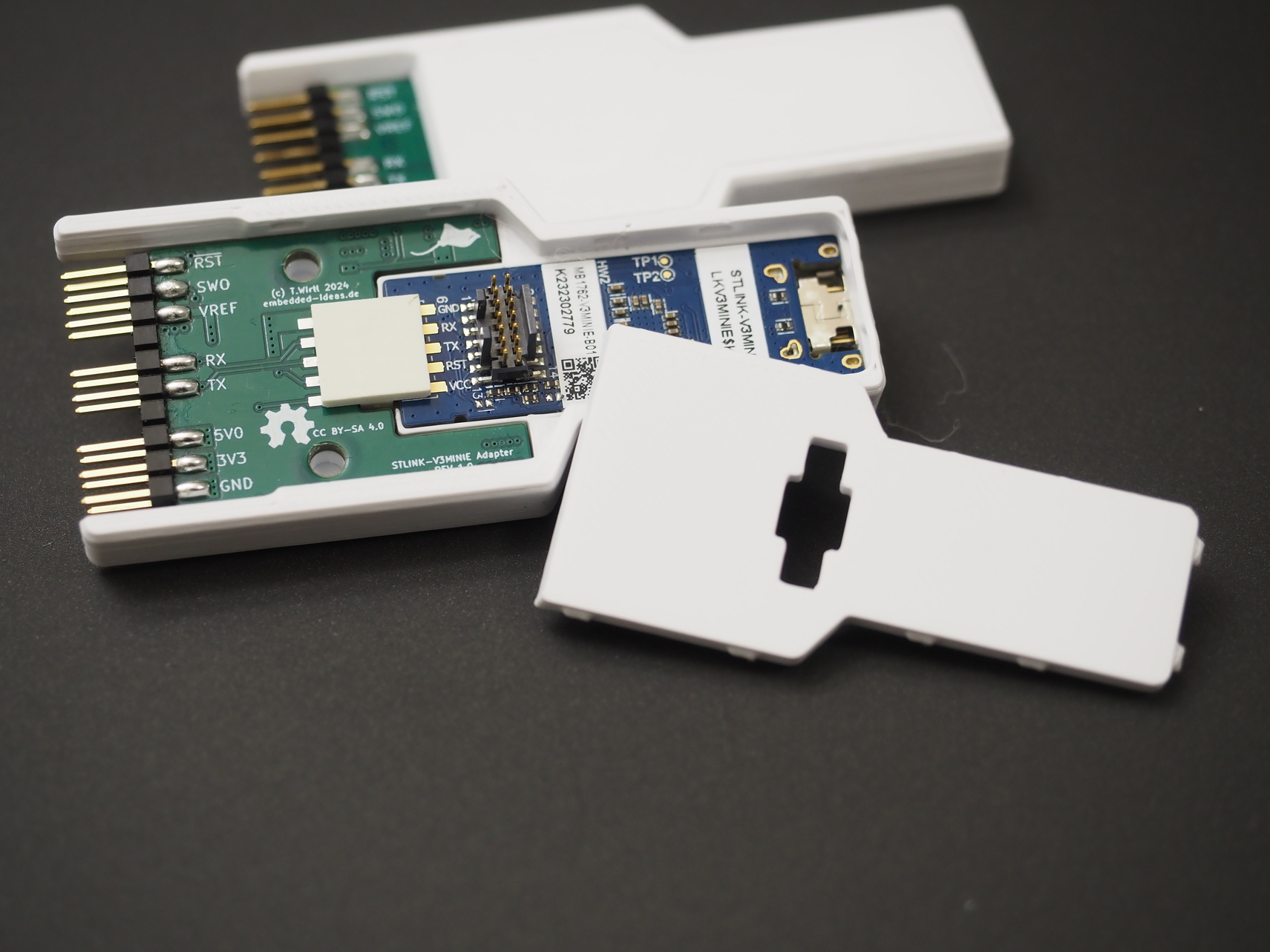 STLINK-V3MINIE Adapter by tobi | Download free STL model | Printables.com