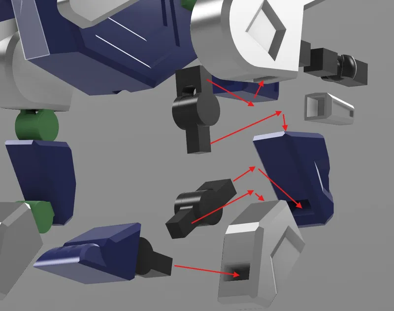 ROBOT DINOSAUR TOY (BETA) by DT3D_PRINT | Download free STL model ...