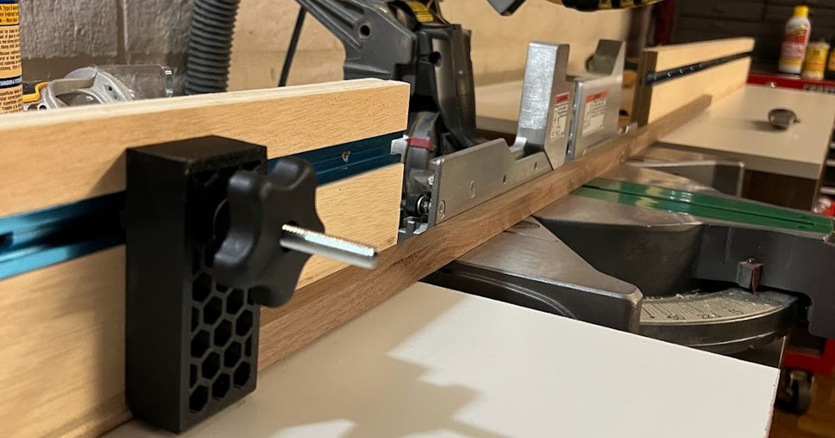 Stop block for miter saw station by Jeremy | Download free STL model ...