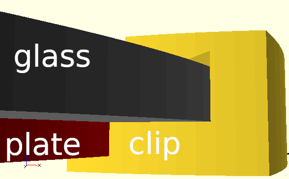 MPMD glass bed clip by Nathaniel Stenzel | Download free STL model ...