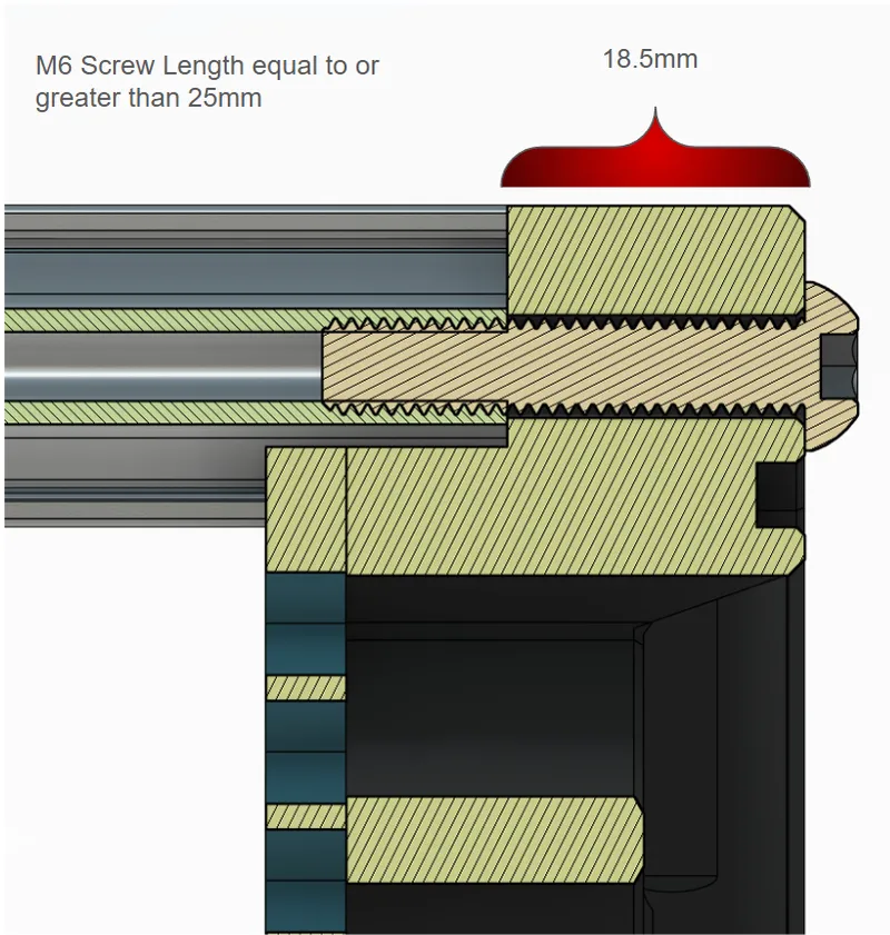 4 & 5 Spool Filament Dispenser SV08 [CoPrint Config Too] by GcodeGearHead | Download free STL ...
