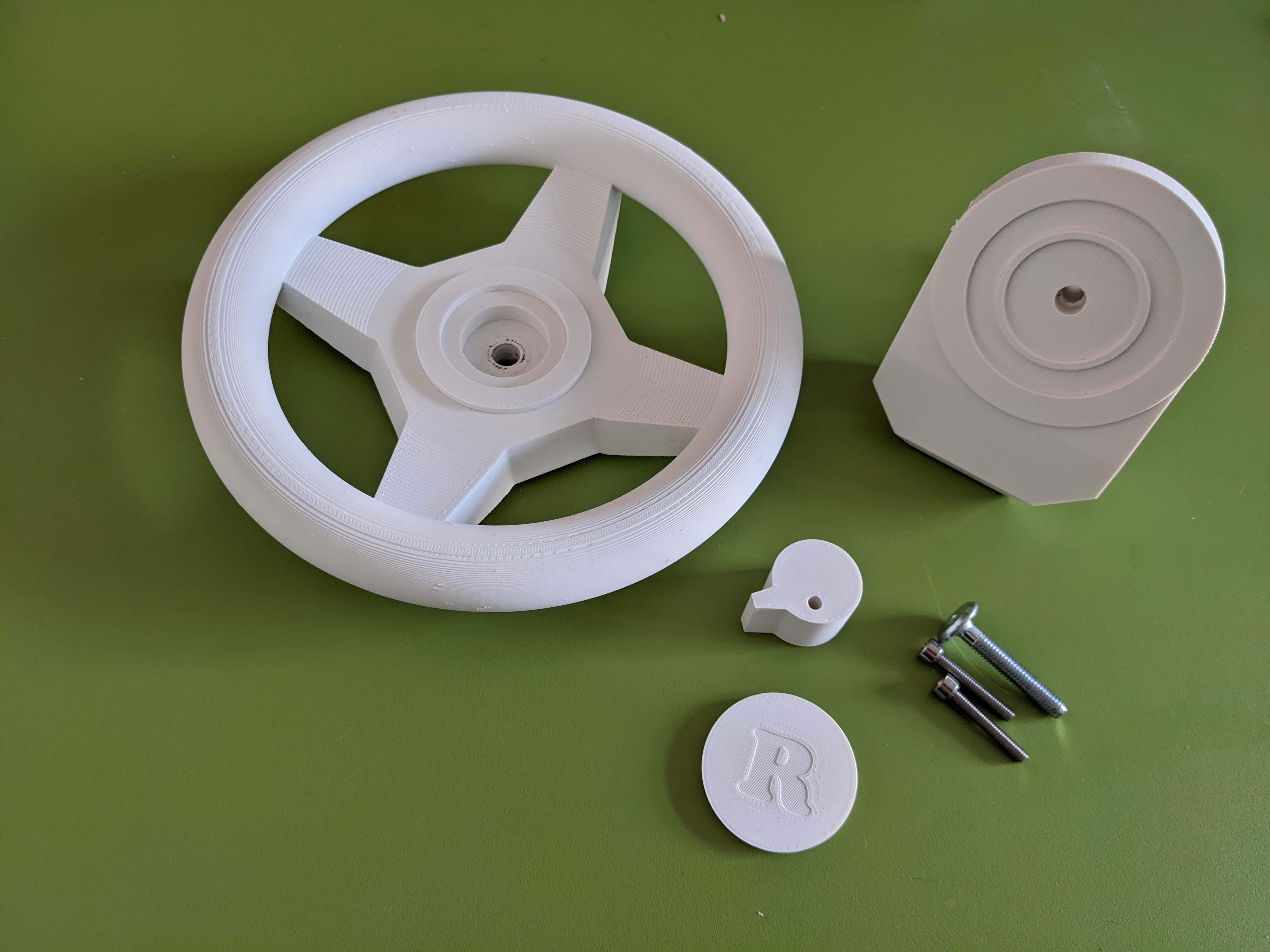 Steering Wheel for cardbox cars - TOY por LHB | Descargar modelo STL ...