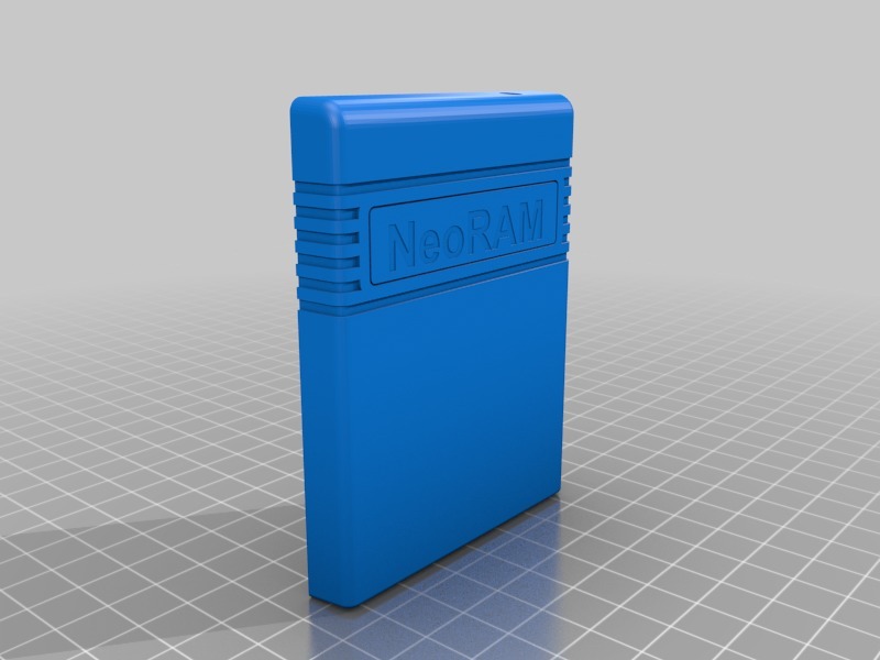 NeoRAM Remix 2019 Cartridge Case by Bigby | Download free STL model ...