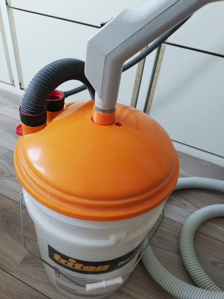Reduction between husky duovac central house dust collector hose and ...