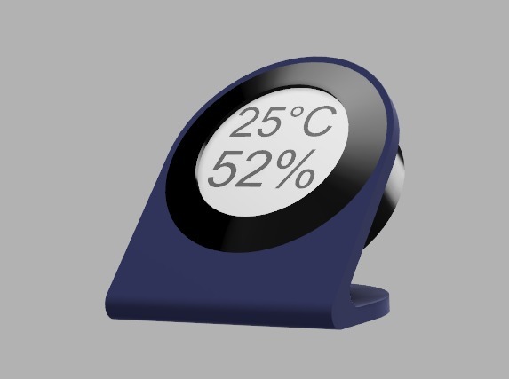 Hygrometer stand (Round +- 41mm) by Joey_3D | Download free STL model ...