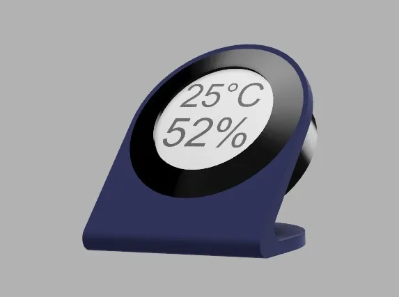 Hygrometer stand (Round +- 41mm) by Joey_3D | Download free STL model ...