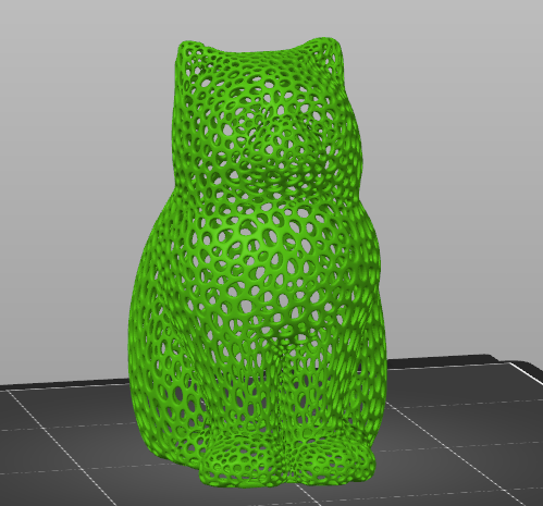 Voronoi Cat Sculpture par Nanotech76 | Téléchargez gratuitement un ...
