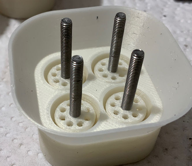 Mold for casting silicone feet (M3) by mageb | Download free STL model ...