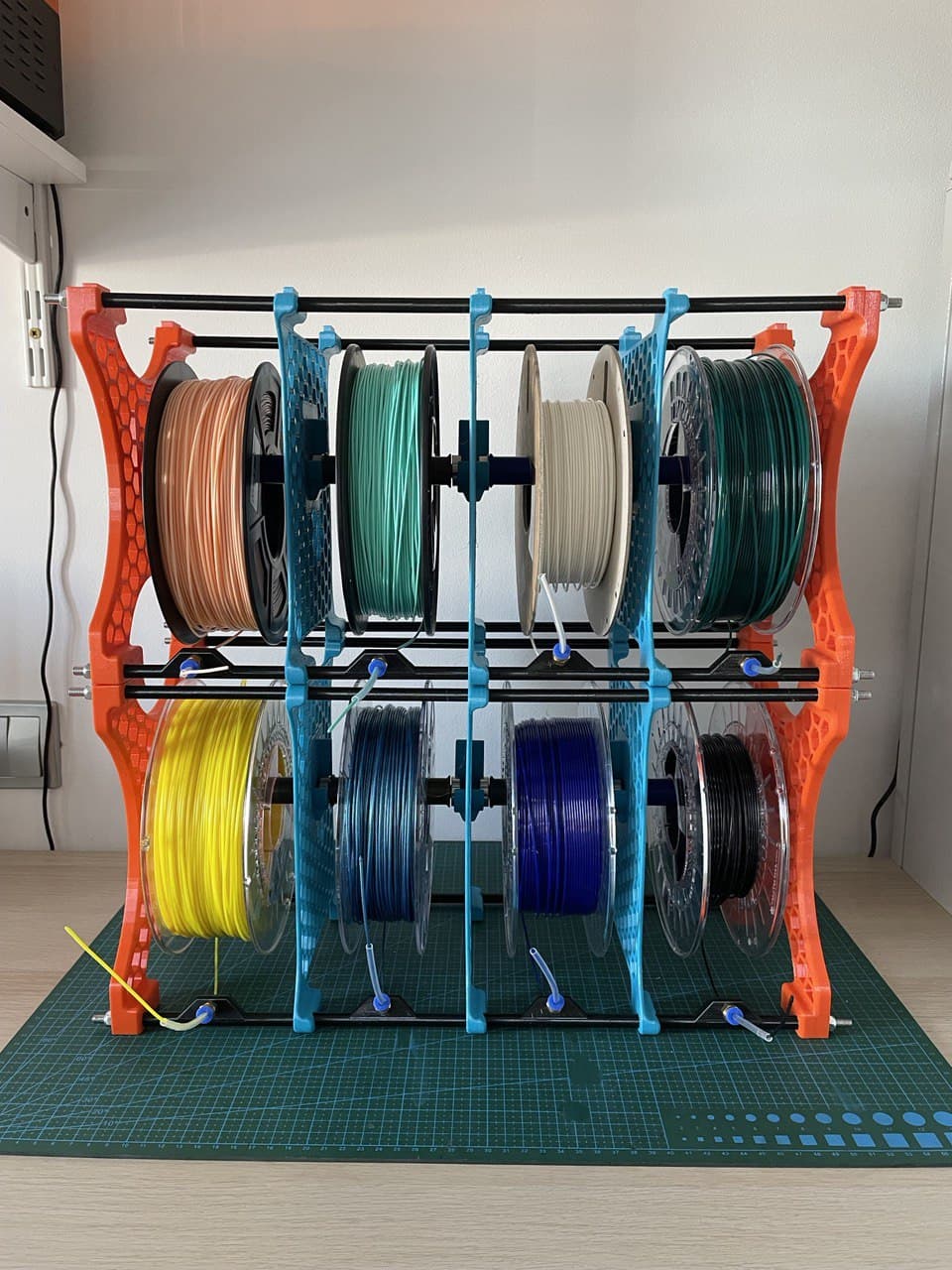 Modular filament rack by xuss46 | Download free STL model | Printables.com