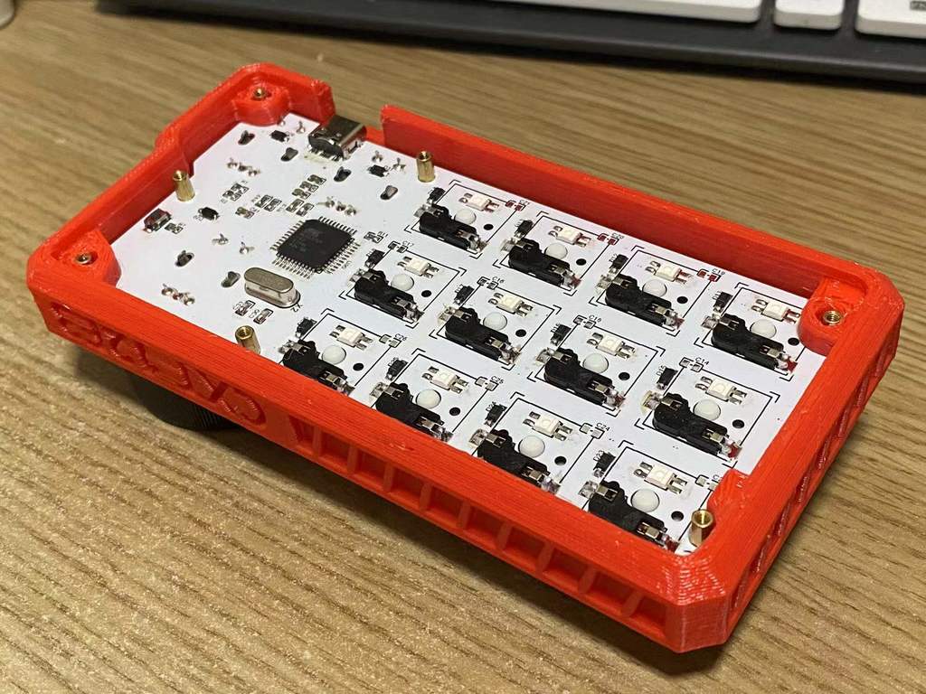 Keyboard case (CXT 12E3) Dial keyboard by zAgT | Download free STL ...