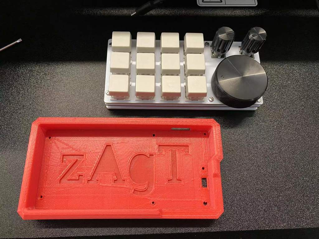 Keyboard case (CXT 12E3) Dial keyboard by zAgT | Download free STL ...