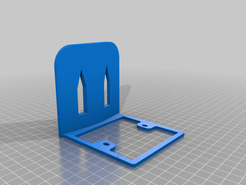 Asus XD4 router socket shelf by zAgT | Download free STL model ...