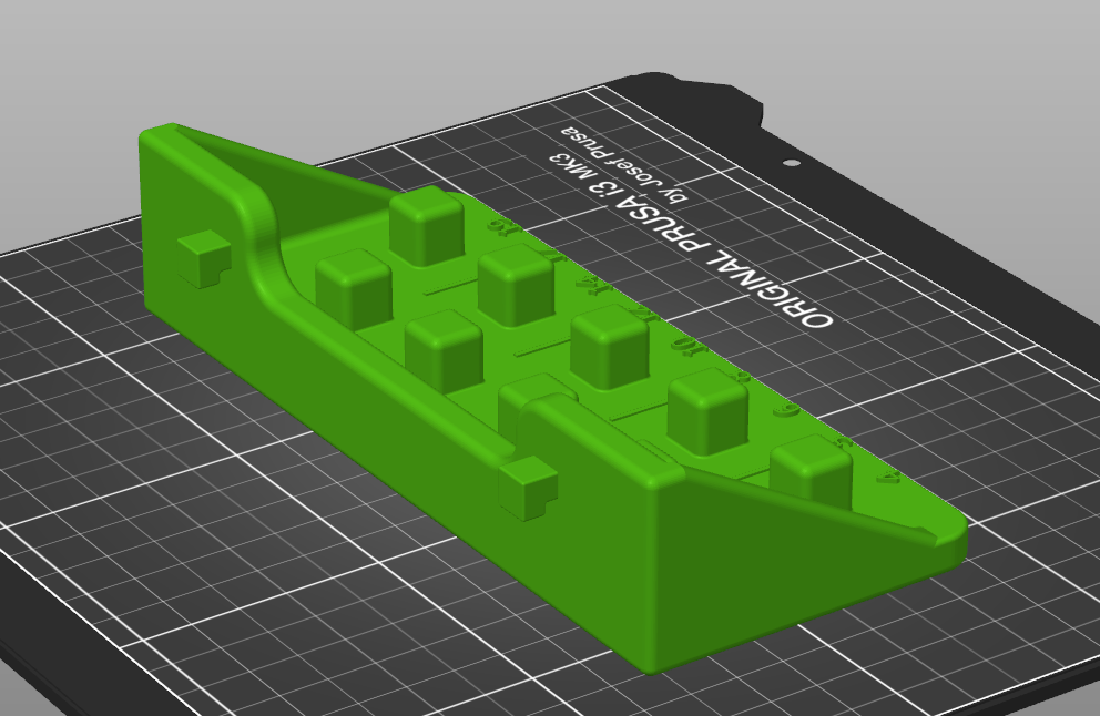 Nuss Halterung 1/2" für Lochblechwände von IICompanyII | Kostenloses STL-Modell herunterladen ...