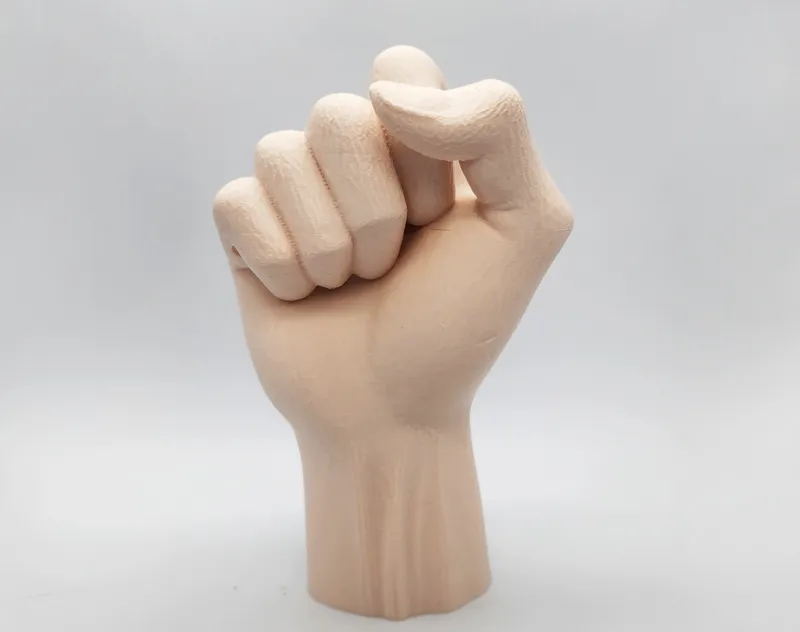 Flower Holding Hand Sculpture by Triple G Workshop | Download free STL ...