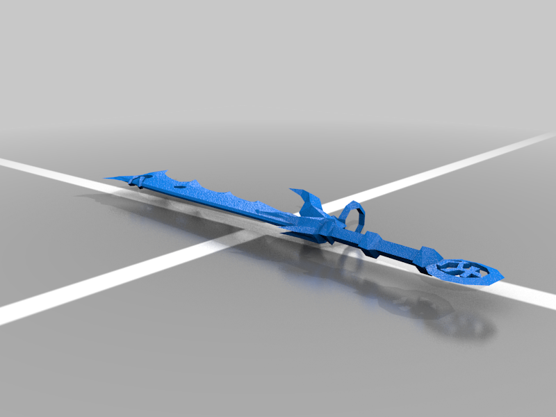 Bandos Godsword RS3 by Minifig3D | Download free STL model | Printables.com