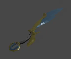 Zamorak Godsword Rs3 by Minifig3D | Download free STL model ...