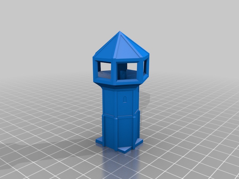 Watch Tower by Minifig3D | Download free STL model | Printables.com