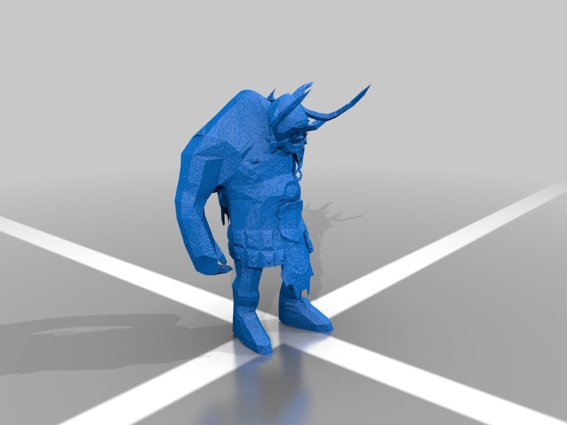 General Graardor from Runescape 3 by Minifig3D | Download free STL ...