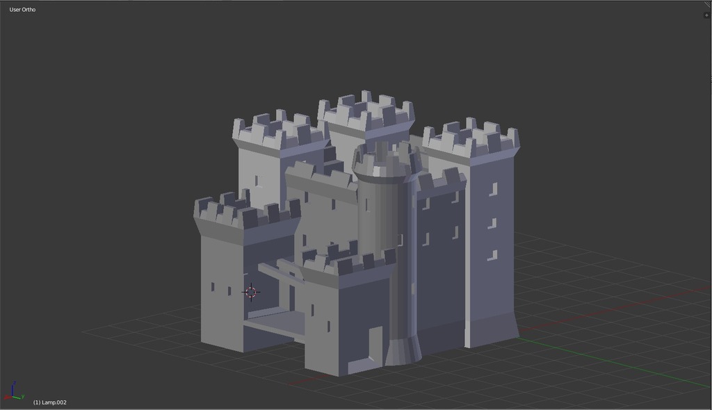 Age of Empires 2 Teuton Castle por Minifig3D | Descargar modelo STL ...