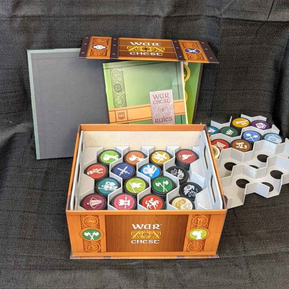 War Chest - Board Game Insert by Pandora's Hobbies | Download free STL ...