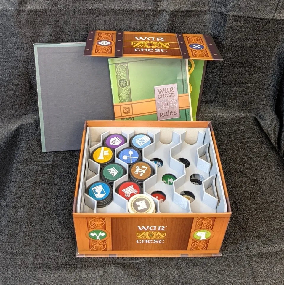 War Chest - Board Game Insert by Pandora's Hobbies | Download free STL ...