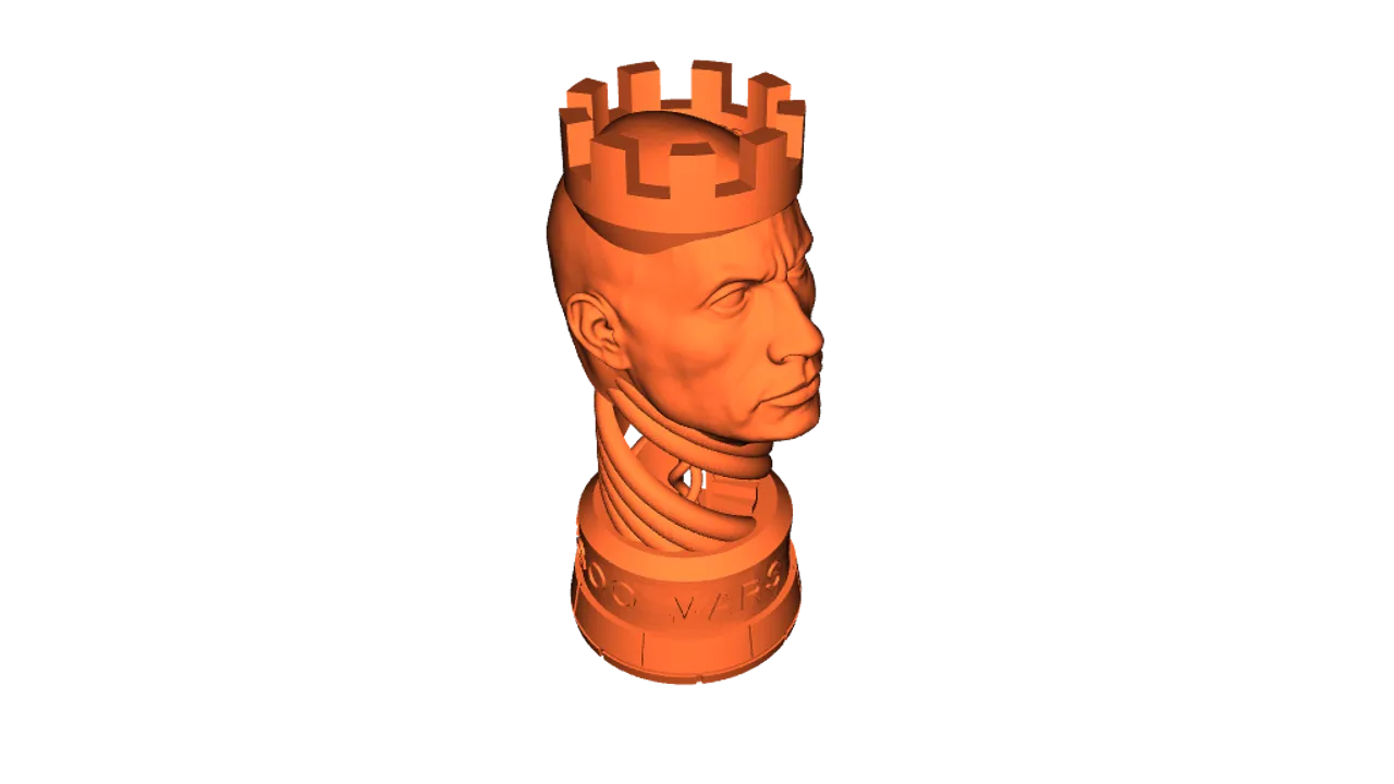 Dwayne the ROOK by Luca Koch | Download free STL model | Printables.com