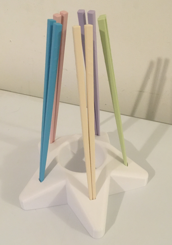 Chopstick Holder by MajorOCD | Download free STL model | Printables.com