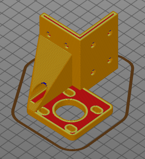 Customizable NEMA Stepper Mount by bzed | Download free STL model ...