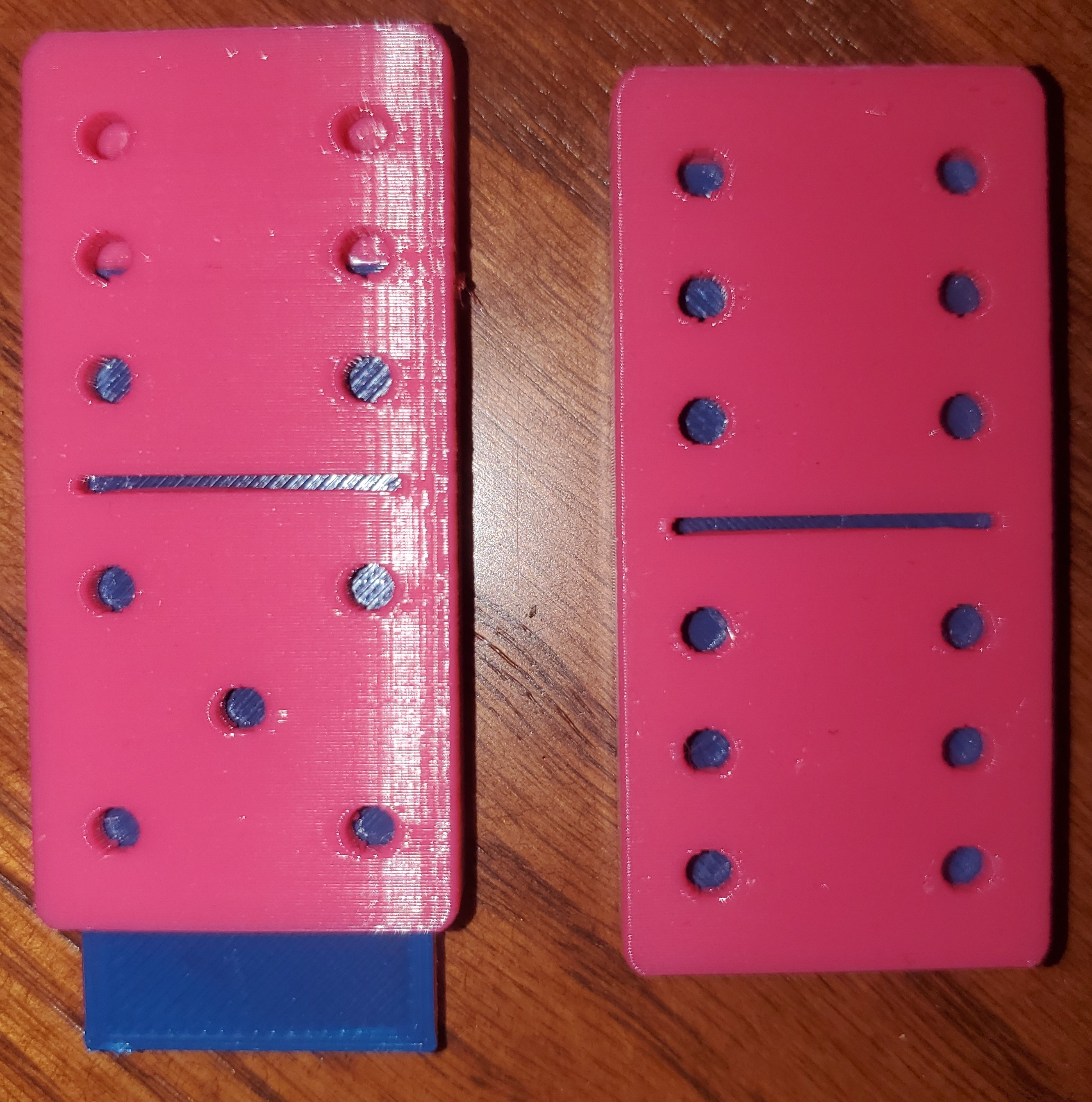Dominoes with Inserts by KniRider | Download free STL model ...