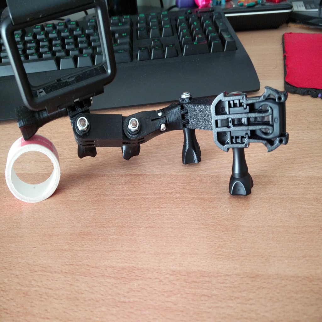GoPro Mount Arms by The Lou Kou | Download free STL model | Printables.com