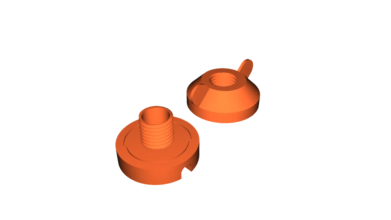 Resin Infusion Connector V2 by moli | Download free STL model ...
