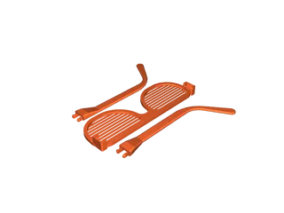 3d Printable Fun Glasses by Jeffman112 | Download free STL model ...