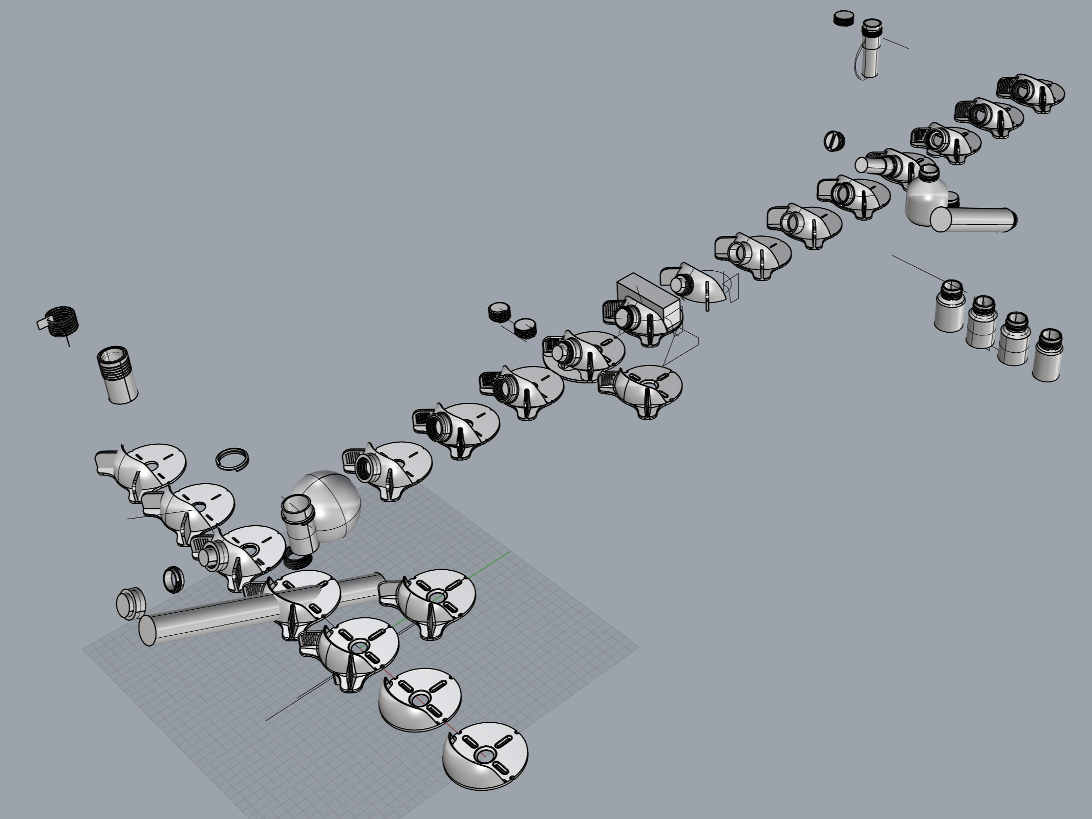 Drill Dust Collector V3 by AK3D | Download free STL model | Printables.com