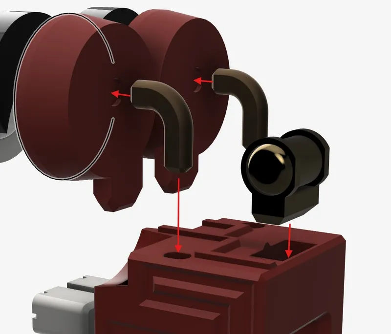 ROBOT CHARGING CABLE HOLDER by DT3D_PRINT | Download free STL model ...