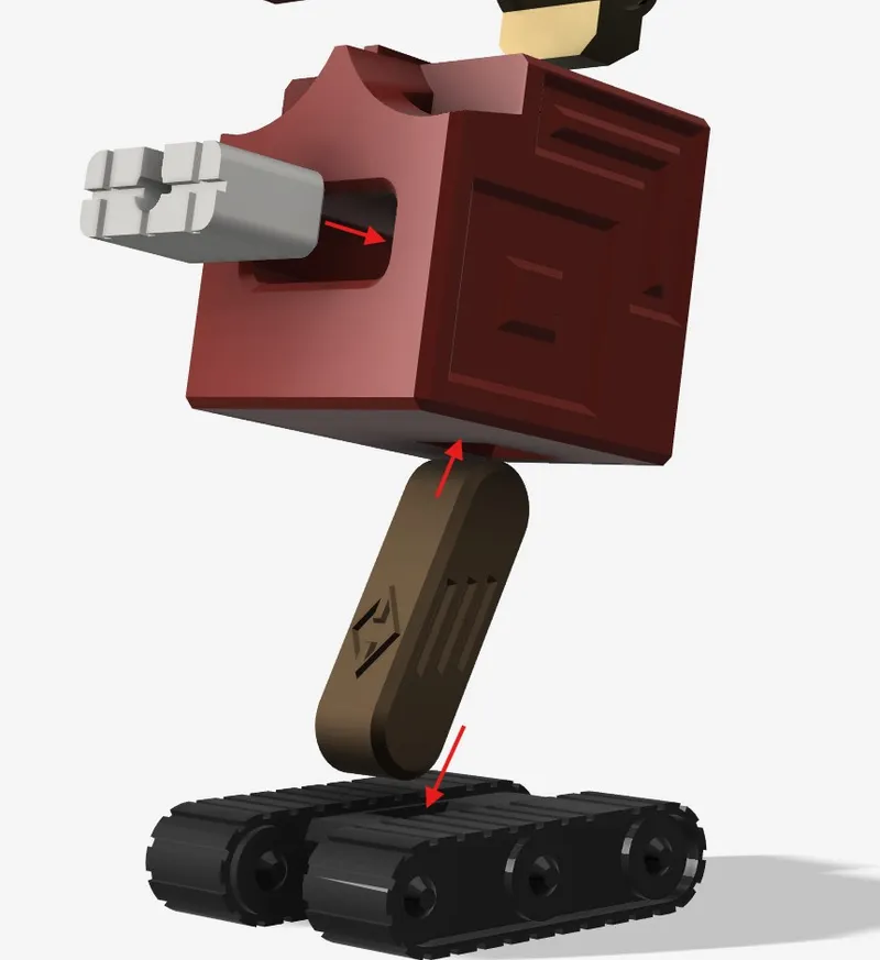 ROBOT CHARGING CABLE HOLDER by DT3D_PRINT | Download free STL model ...