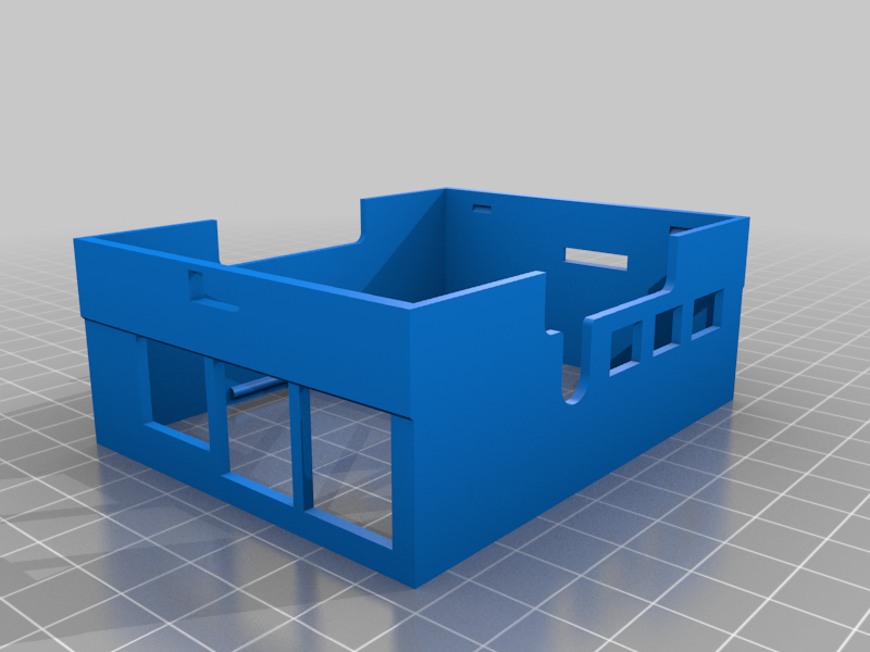 DIN rail Raspberry Pi 4 by luc.e | Download free STL model | Printables.com